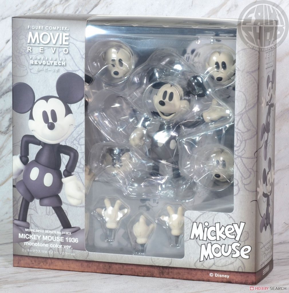 KAIYODO REVOLTECH – DISNEY – MICKEY MOUSE 1936 Monotone Color ver ...