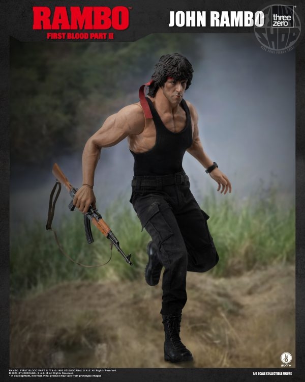 Rambo: First Blood Part II SiXTH John Rambo 1/6 Scale Figure - FrikiShop