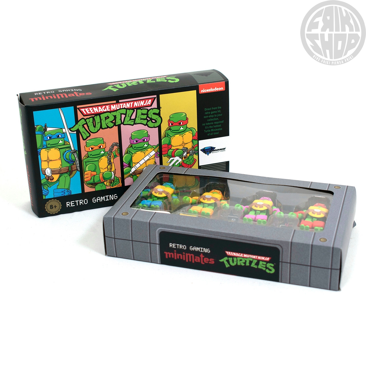 Teenage Mutant Ninja Turtles (Retro Video Game) Minimates Box Set ...