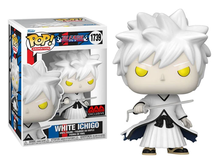 White Ichigo (Zangetsu) - Bleach - Funko 1739 AAA Anime Exclusive ...